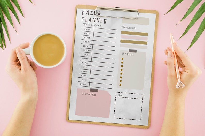 Daily Planner, Lifetime Activity Daily Tracker, Daily Tracker, Activity ...