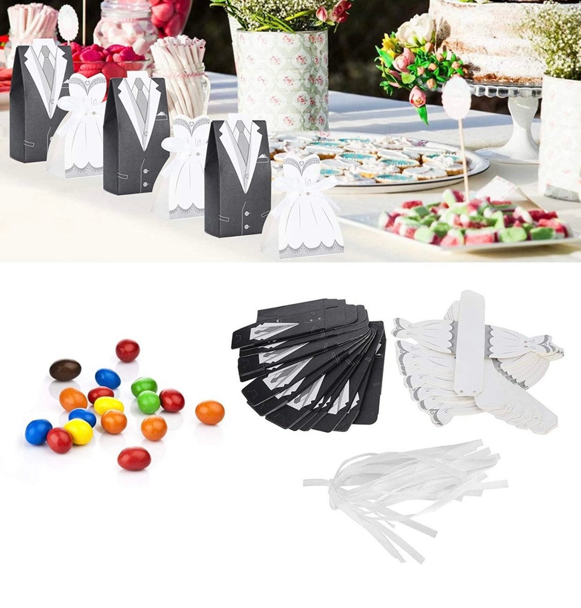 Personalized Bride Candy Box-wedding Party Box-bride Dress - Etsy