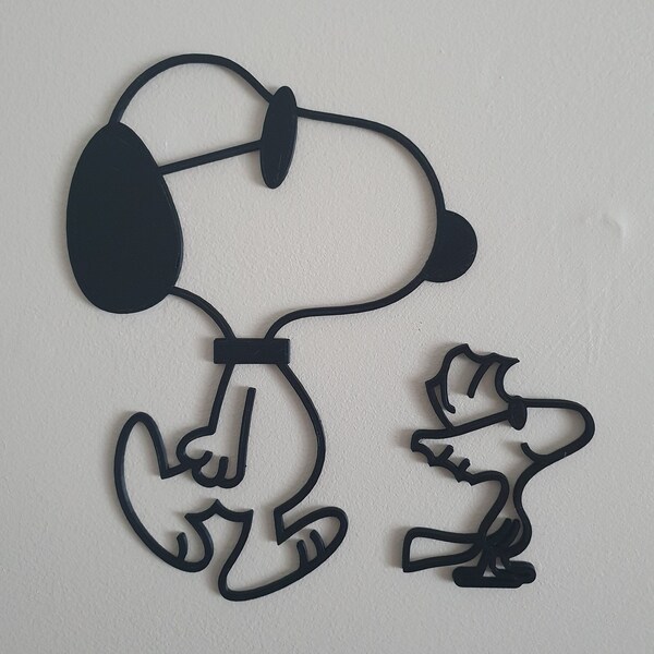 Snoopy Wall Art - Etsy