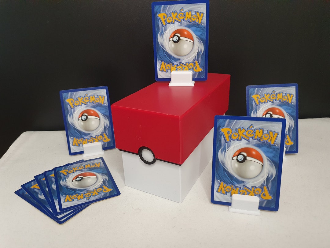Pokemon Pokeball Trading Card Storage Box - Etsy