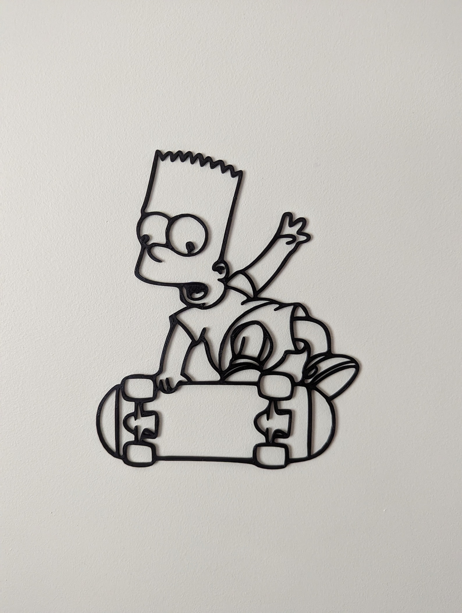 The Simpsons Bart Simpson Wall Art multiple Designs - Etsy
