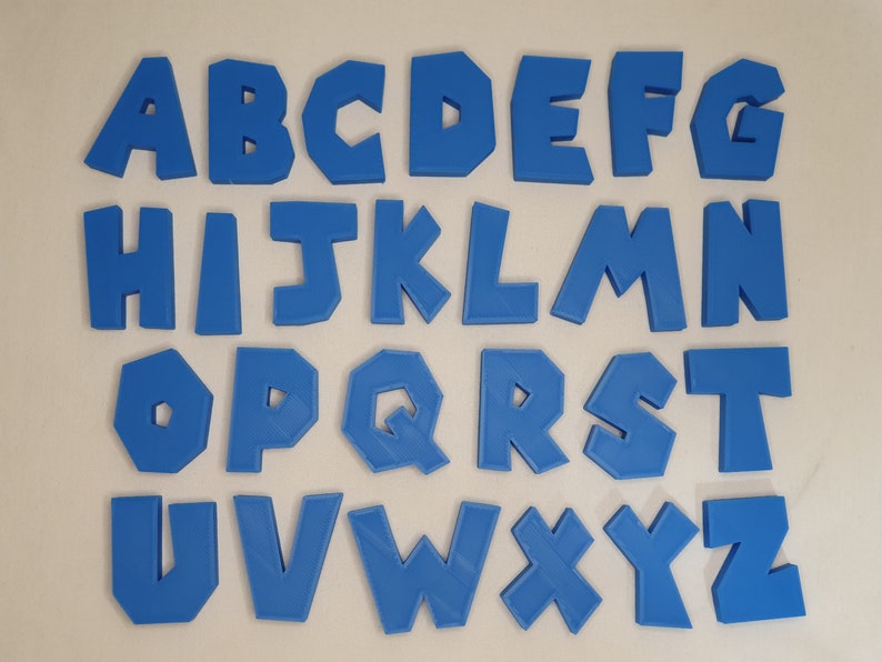 Super Nintendo Font Alphabet - Etsy