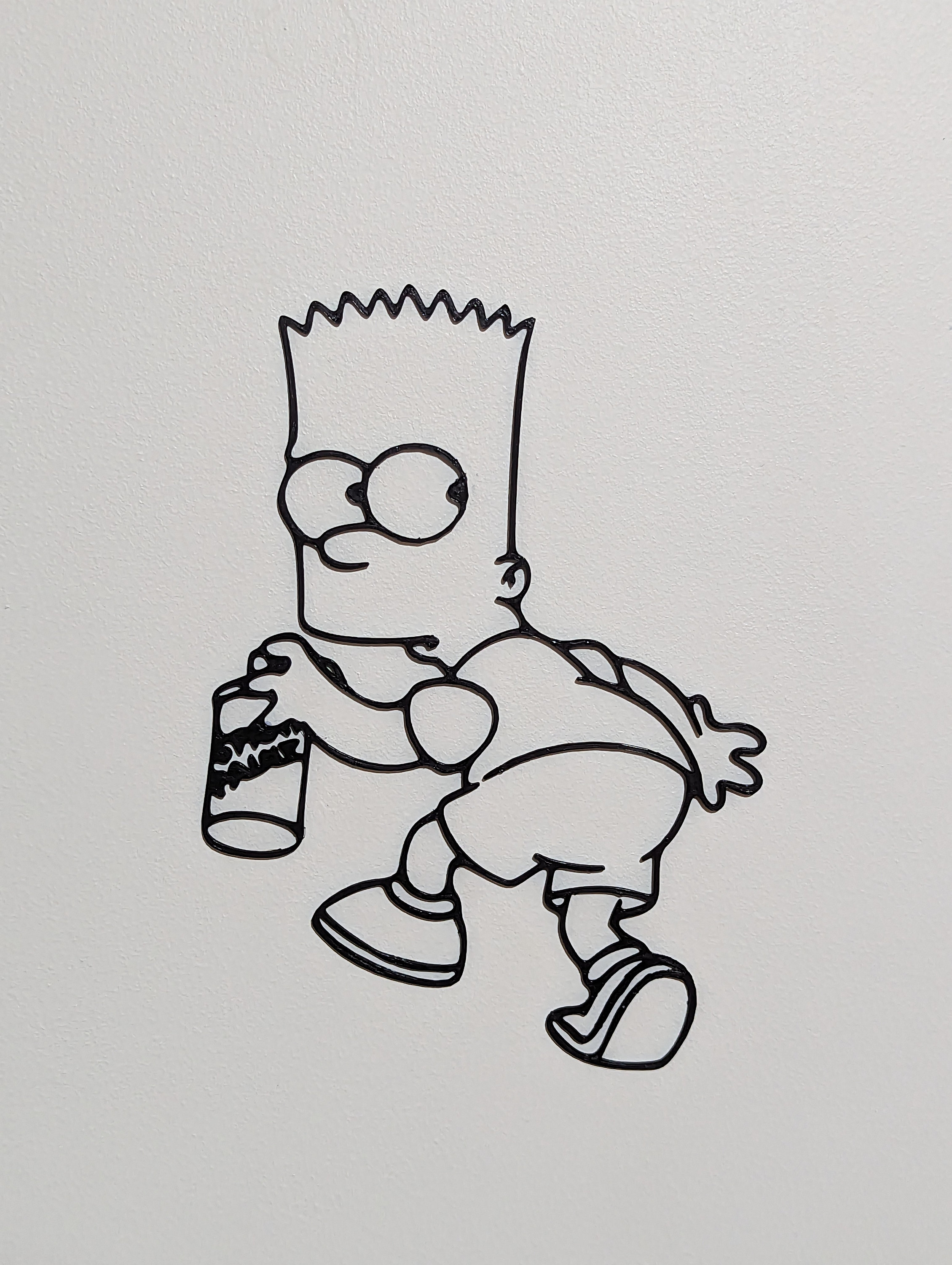 The Simpsons Bart Simpson Wall Art multiple Designs - Etsy