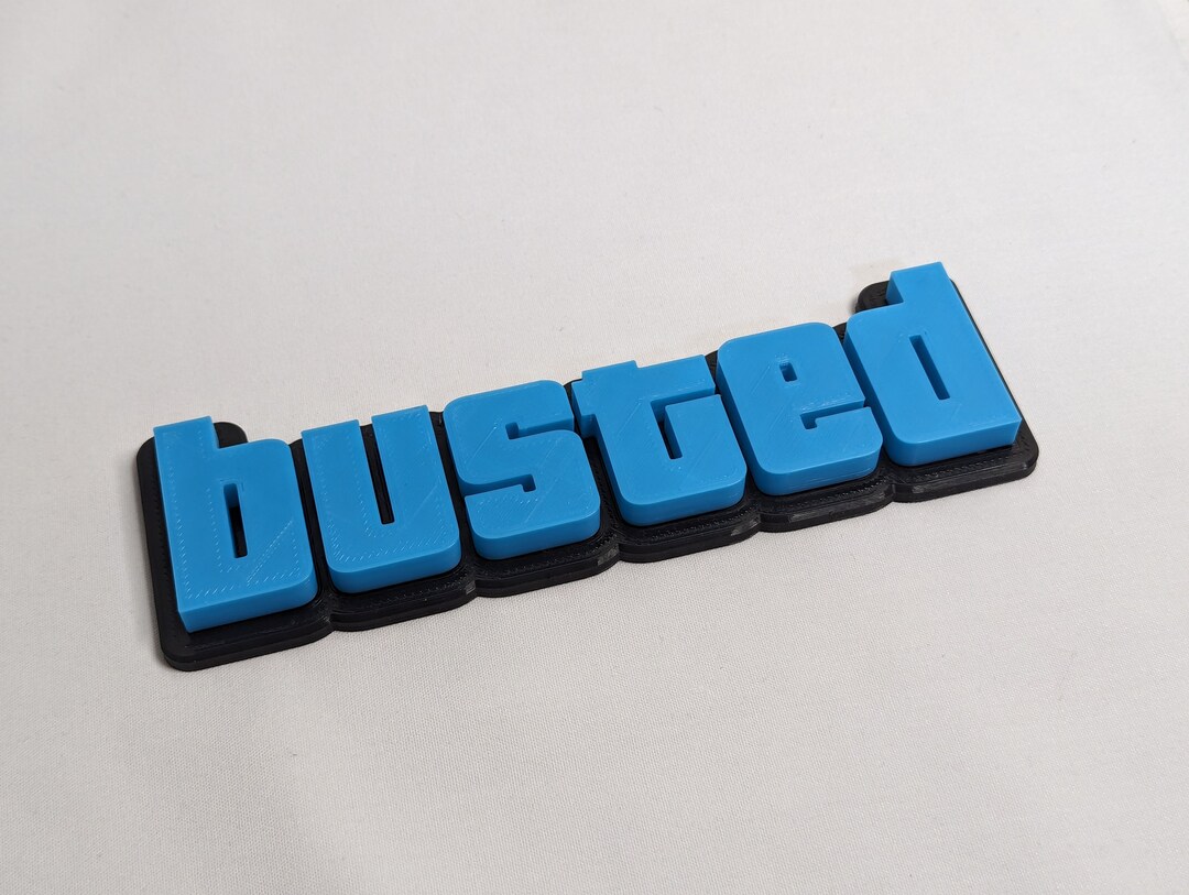 GTA busted Logo / Sign multiple Sizes - Etsy