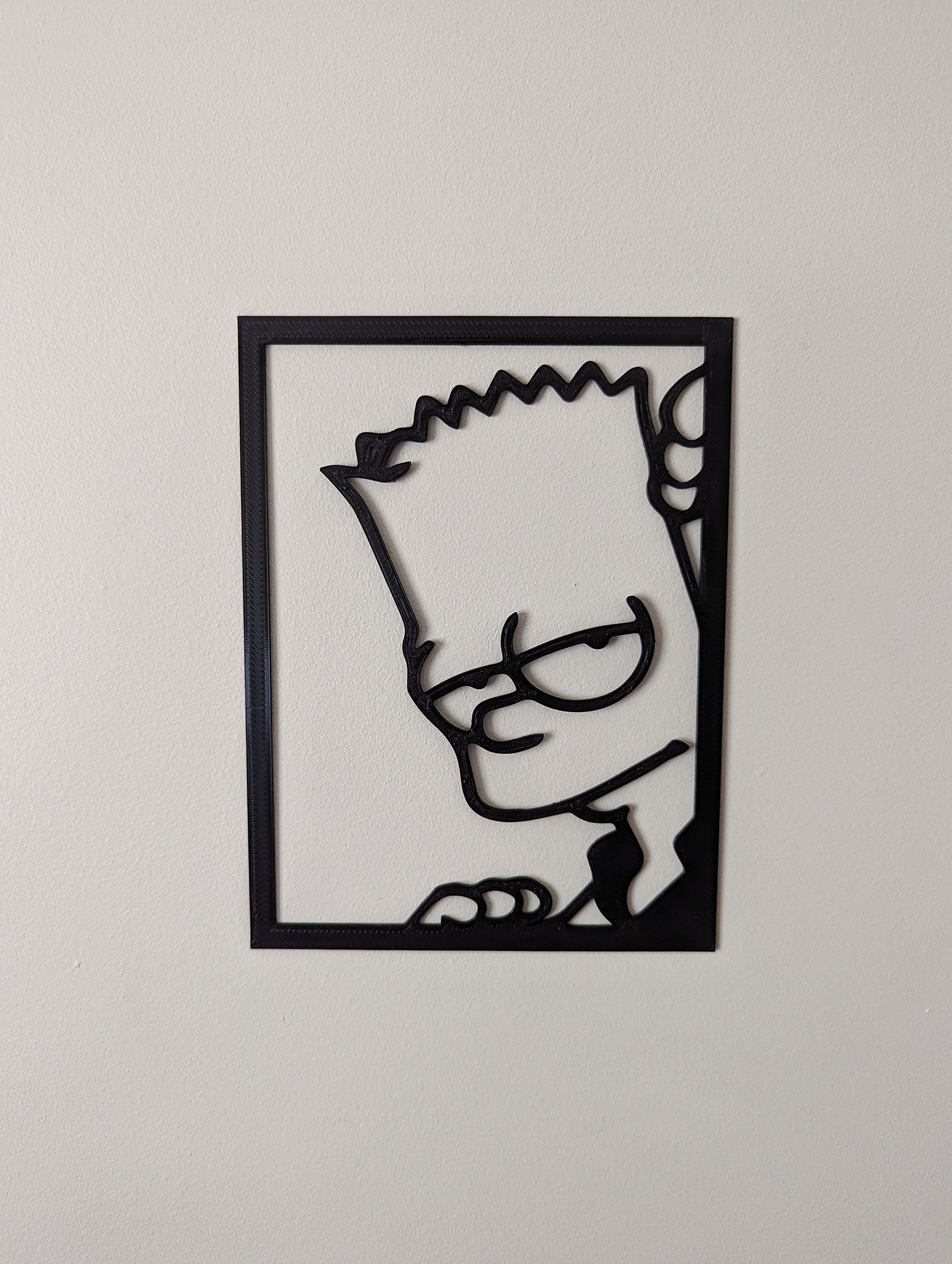 The Simpsons Bart Simpson Wall Art multiple Designs - Etsy