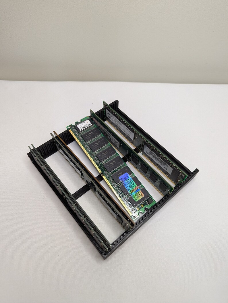 DDR RAM DIMM Memory Tray/organiser/rack multiple Designs - Etsy