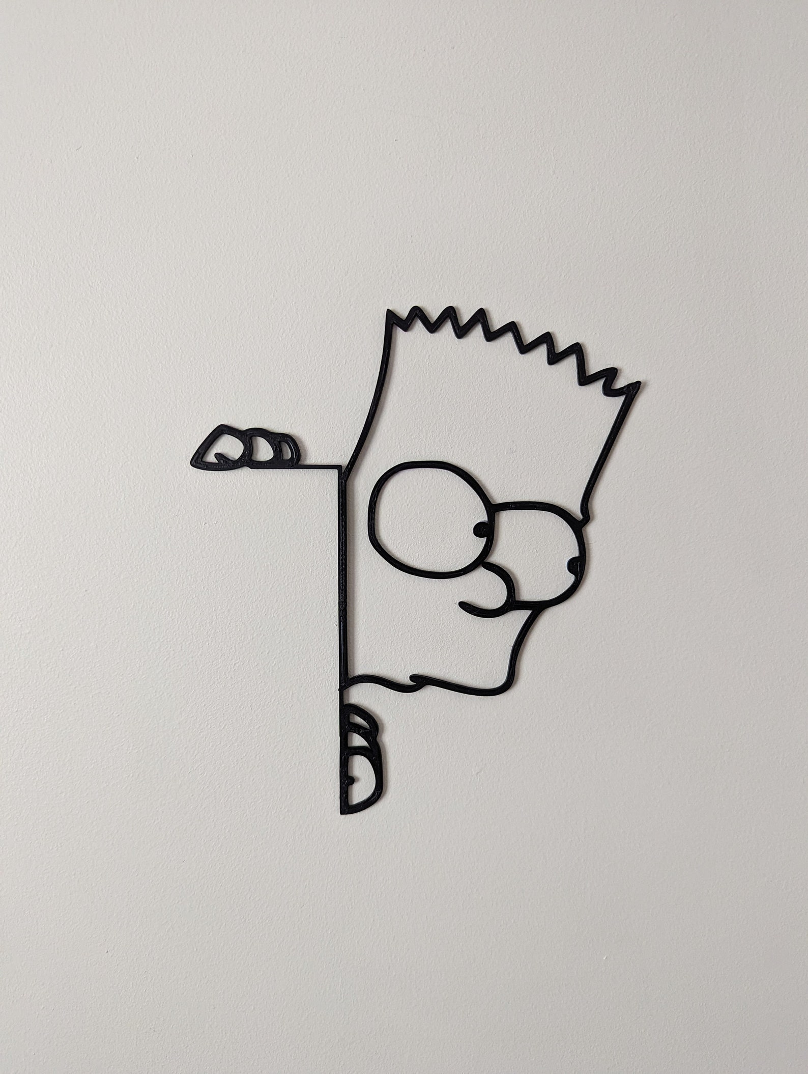 The Simpsons Bart Simpson Wall Art multiple Designs - Etsy
