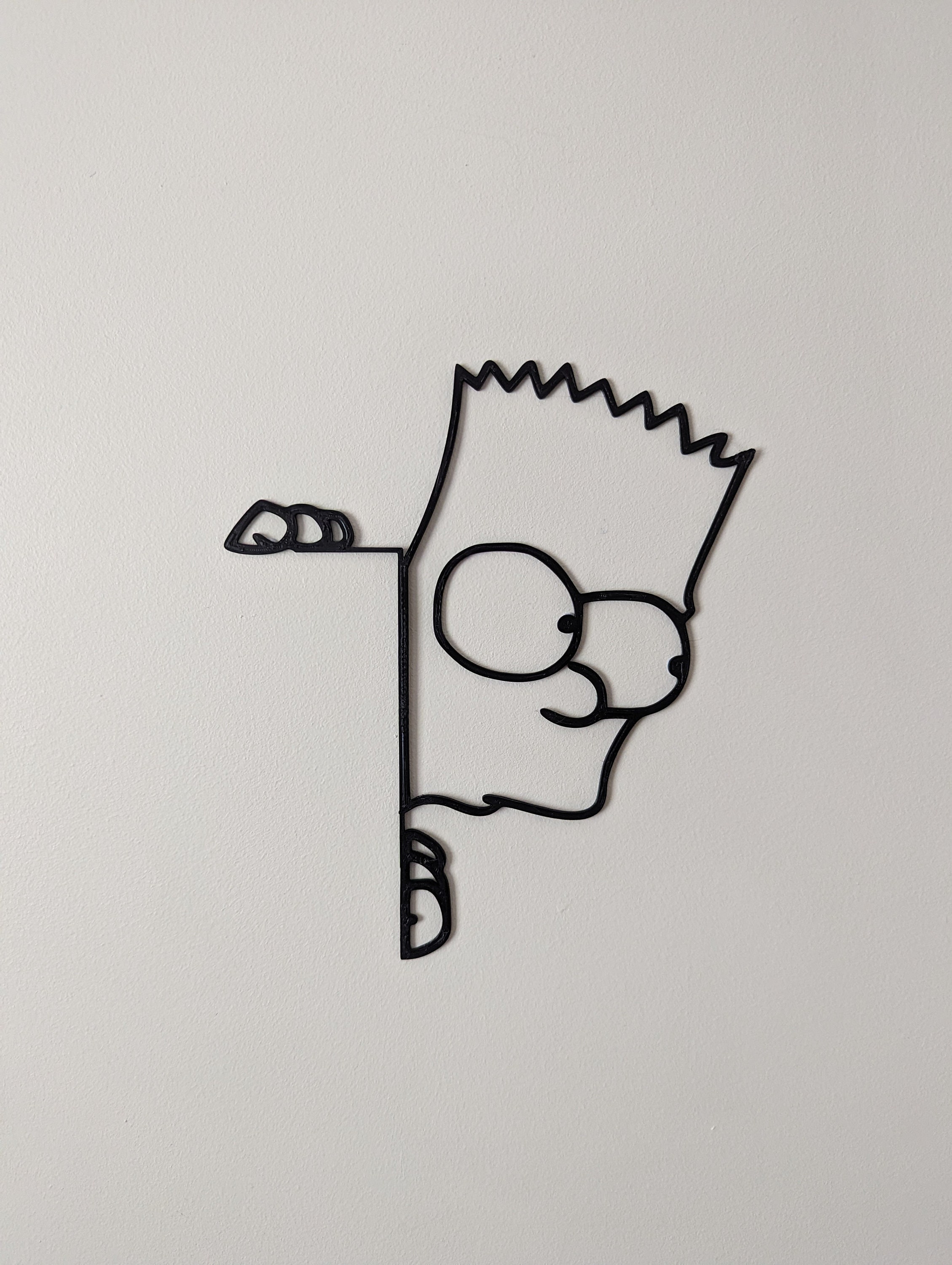 The Simpsons Bart Simpson Wall Art multiple Designs - Etsy