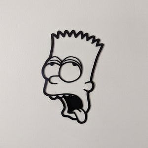The Simpsons Bart Simpson Wall Art multiple Designs - Etsy