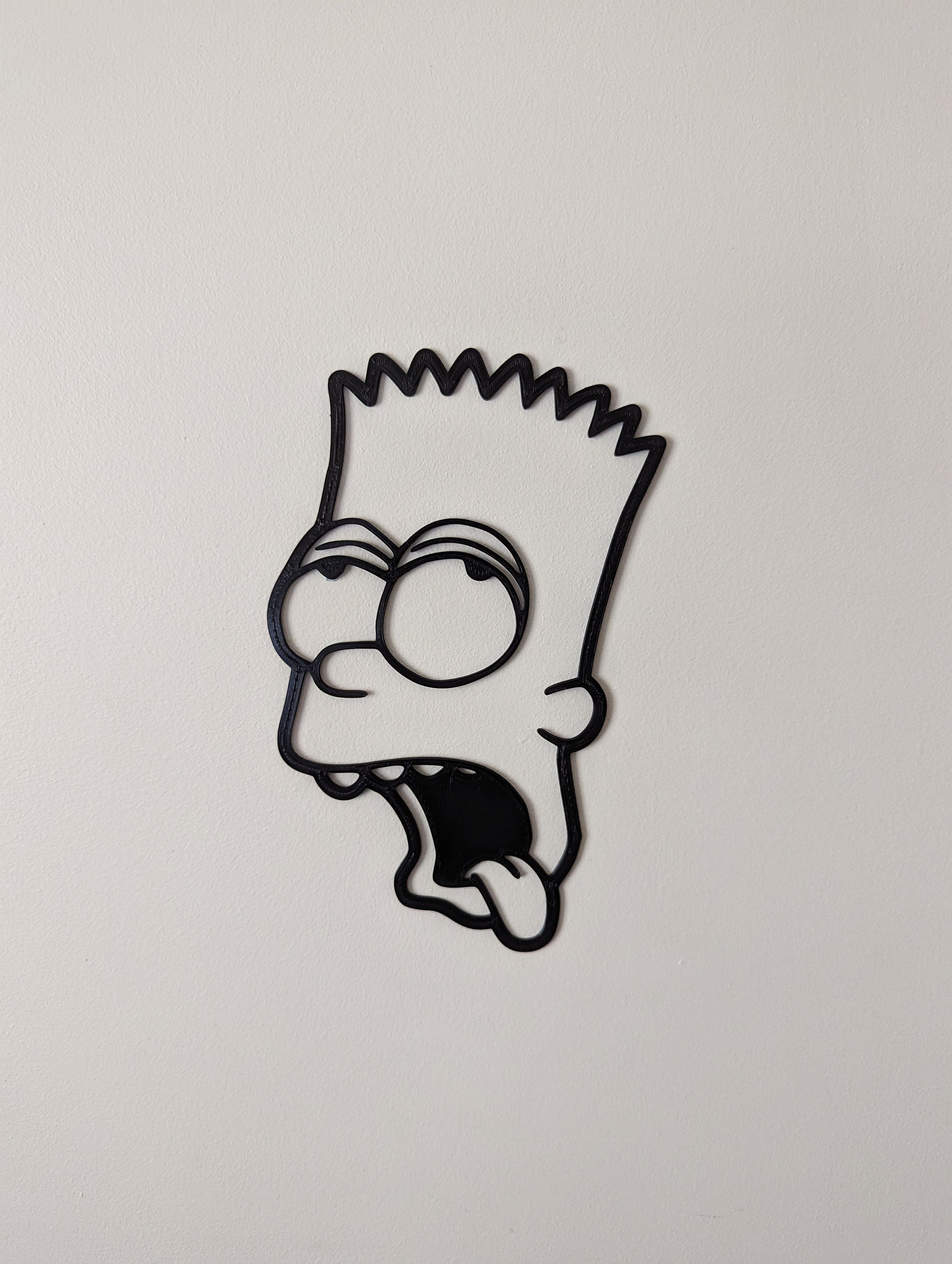 The Simpsons Bart Simpson Wall Art multiple Designs - Etsy