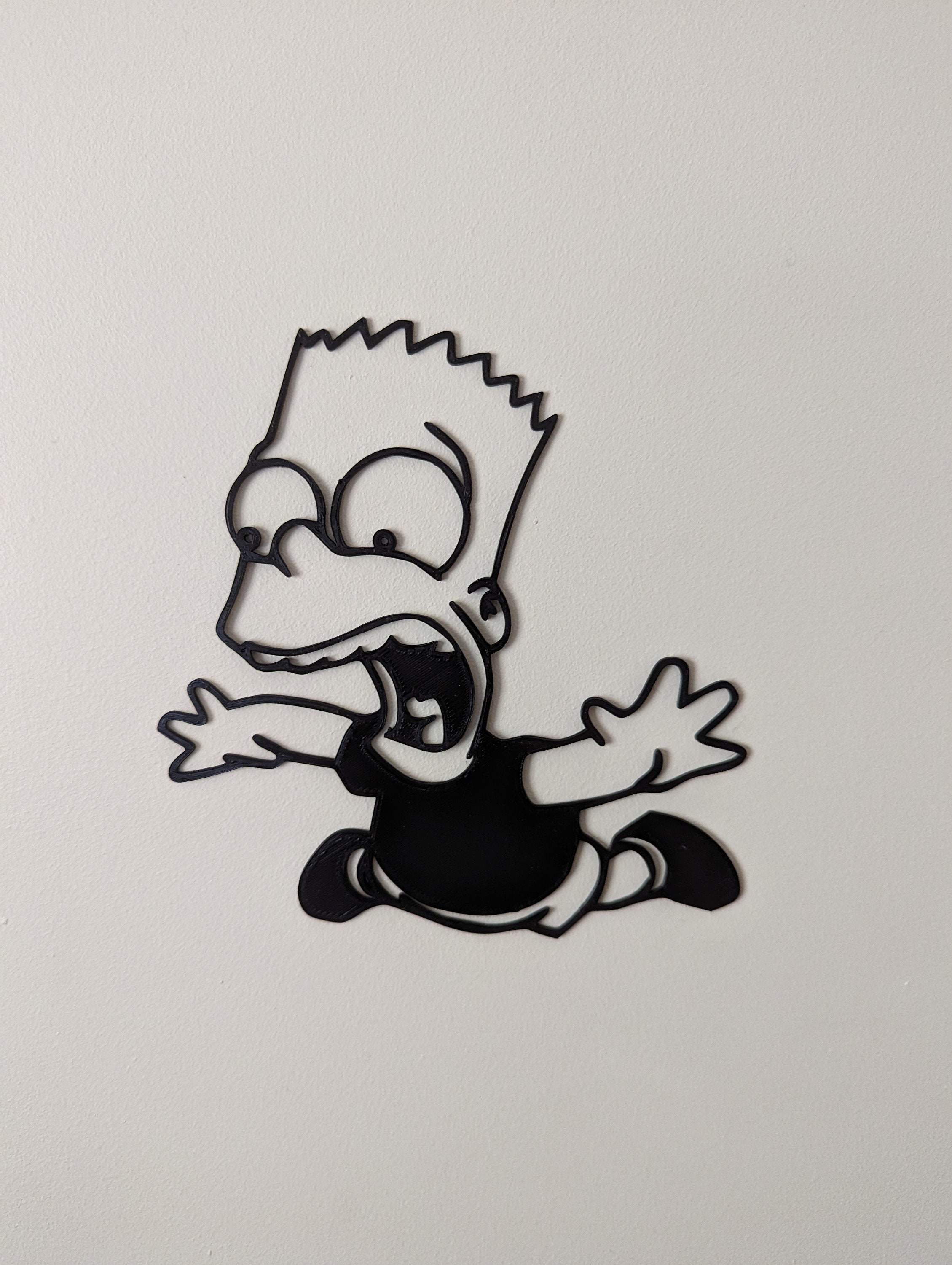 The Simpsons Bart Simpson Wall Art multiple Designs - Etsy
