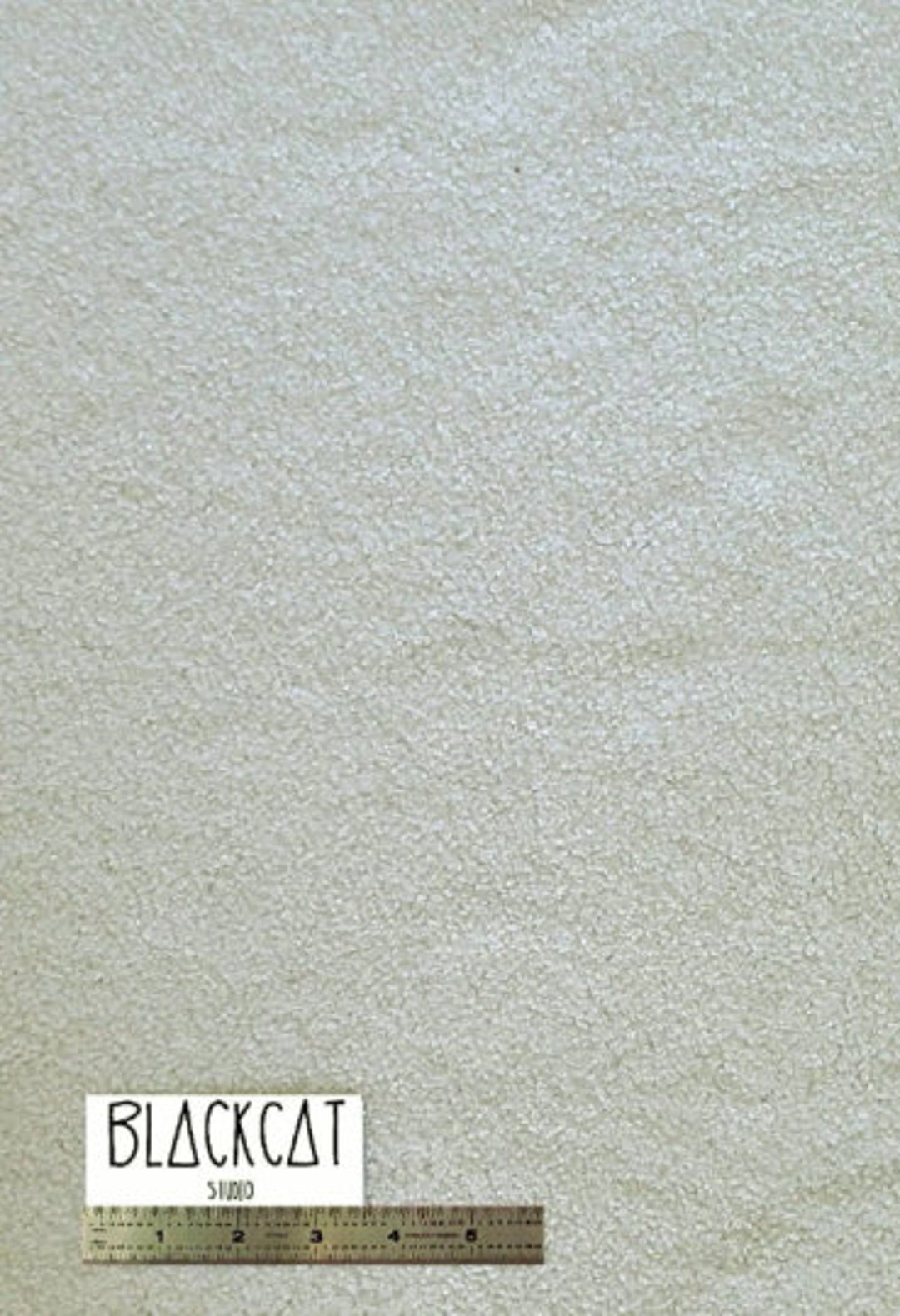 Teddy Fleece Fabric, Available in Ivory, Blush Black Fabric by the Yard ...