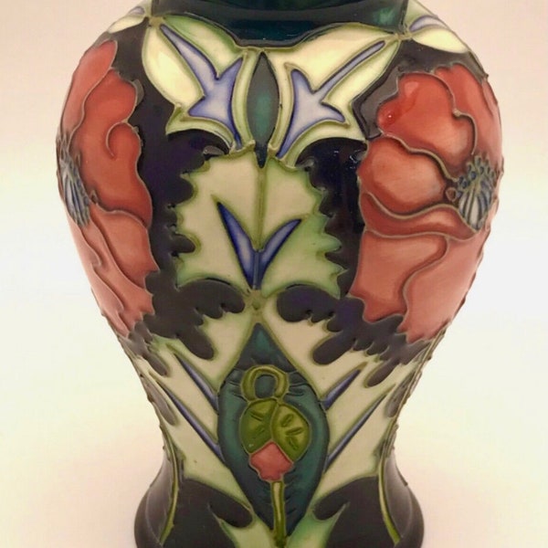 Moorcroft Poppy Vase - Etsy