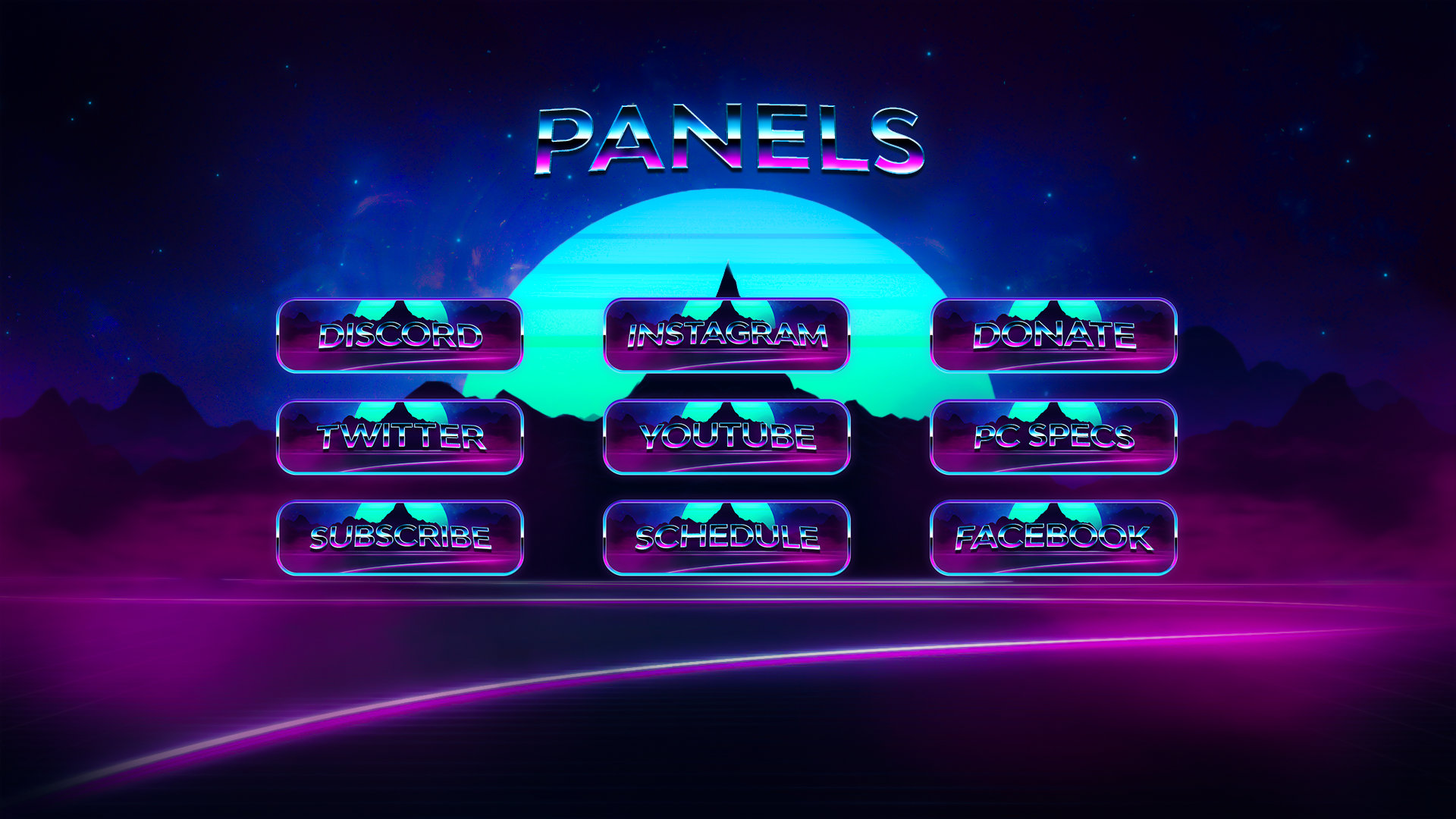 Retro Theme Twitch Stream Overlay Pack// Minimal Stream Overlay Pack ...