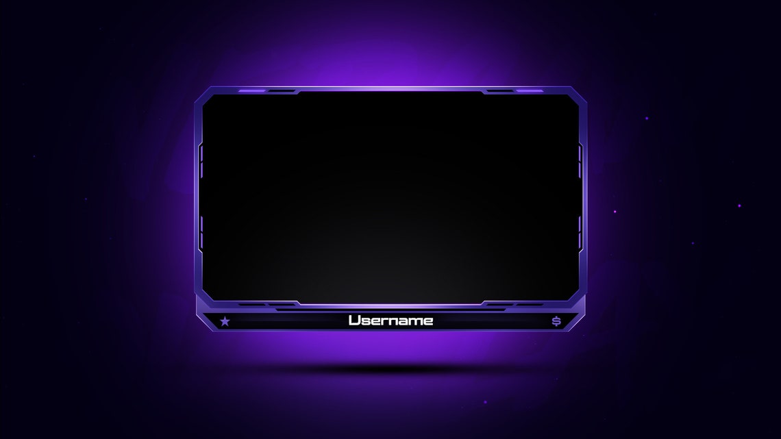 Modern Webcam Overlay Animated - Etsy