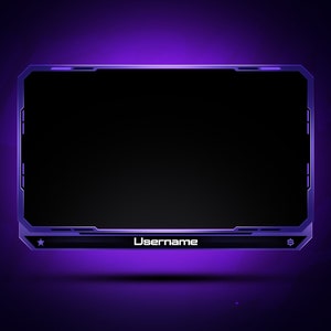 Modern Webcam Overlay Animated - Etsy