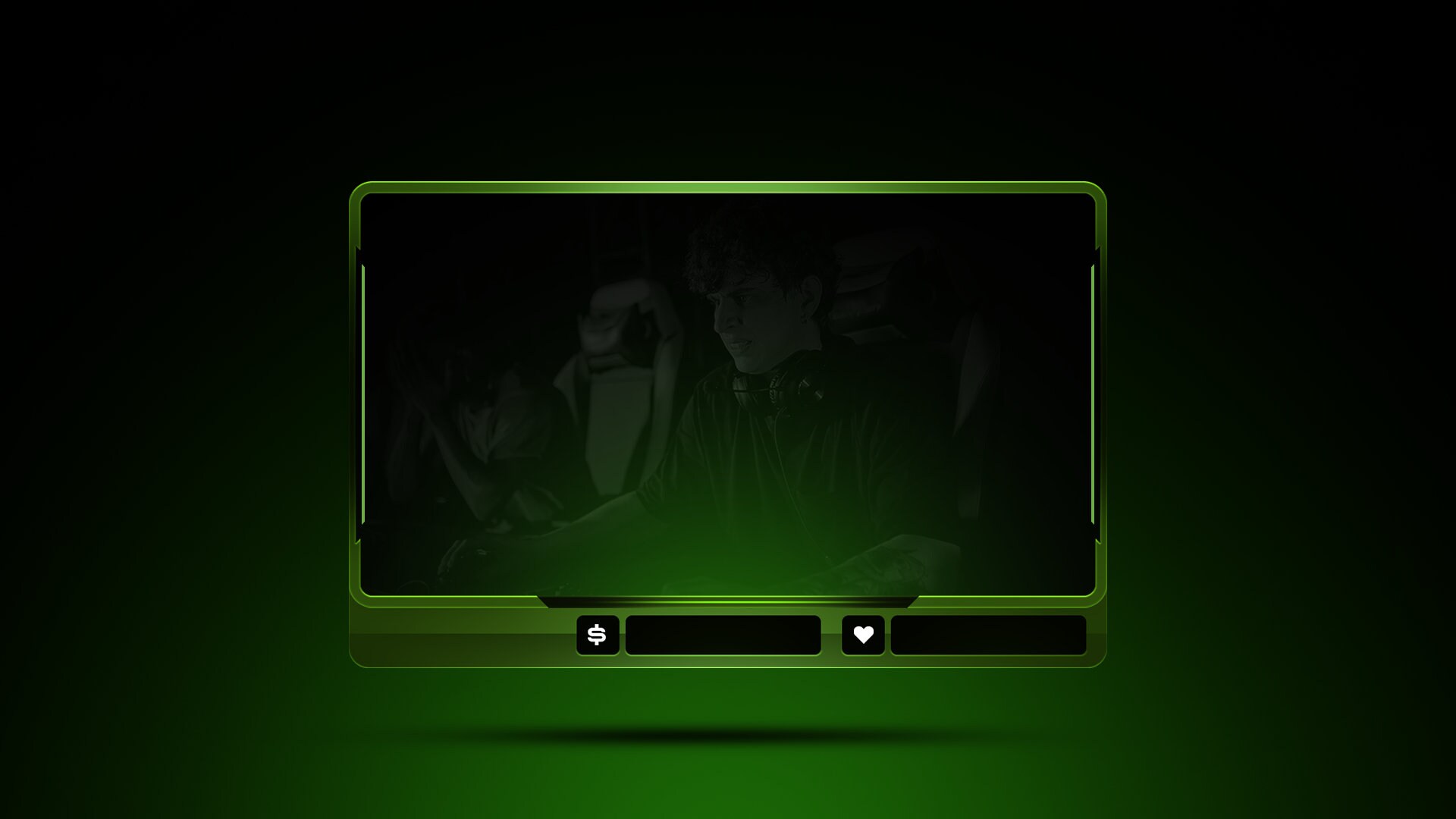 Animated Green Webcam Overlay: Rounded Facecam Template - Etsy