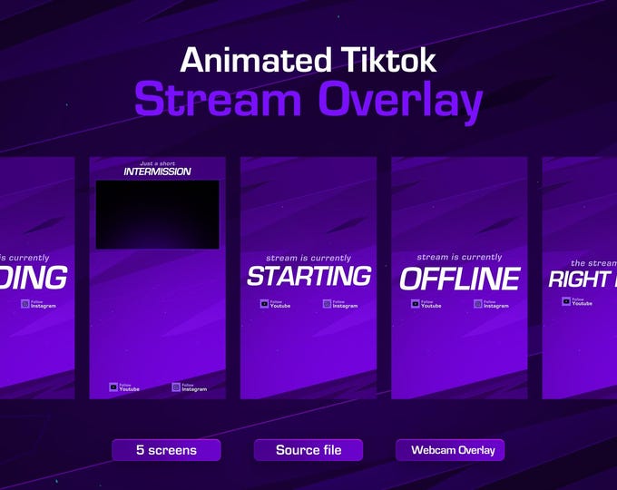 Korila Bear Dreams Tiktok Stream Overlay Package Pink Cute Kawaii ...