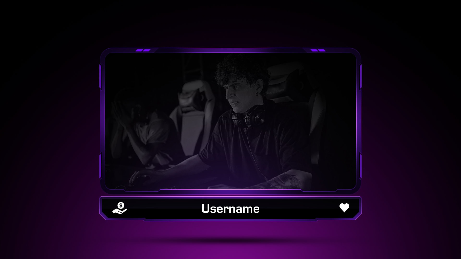 Clean Animated Webcam Overlay // Purple Webcam Overlay - Etsy
