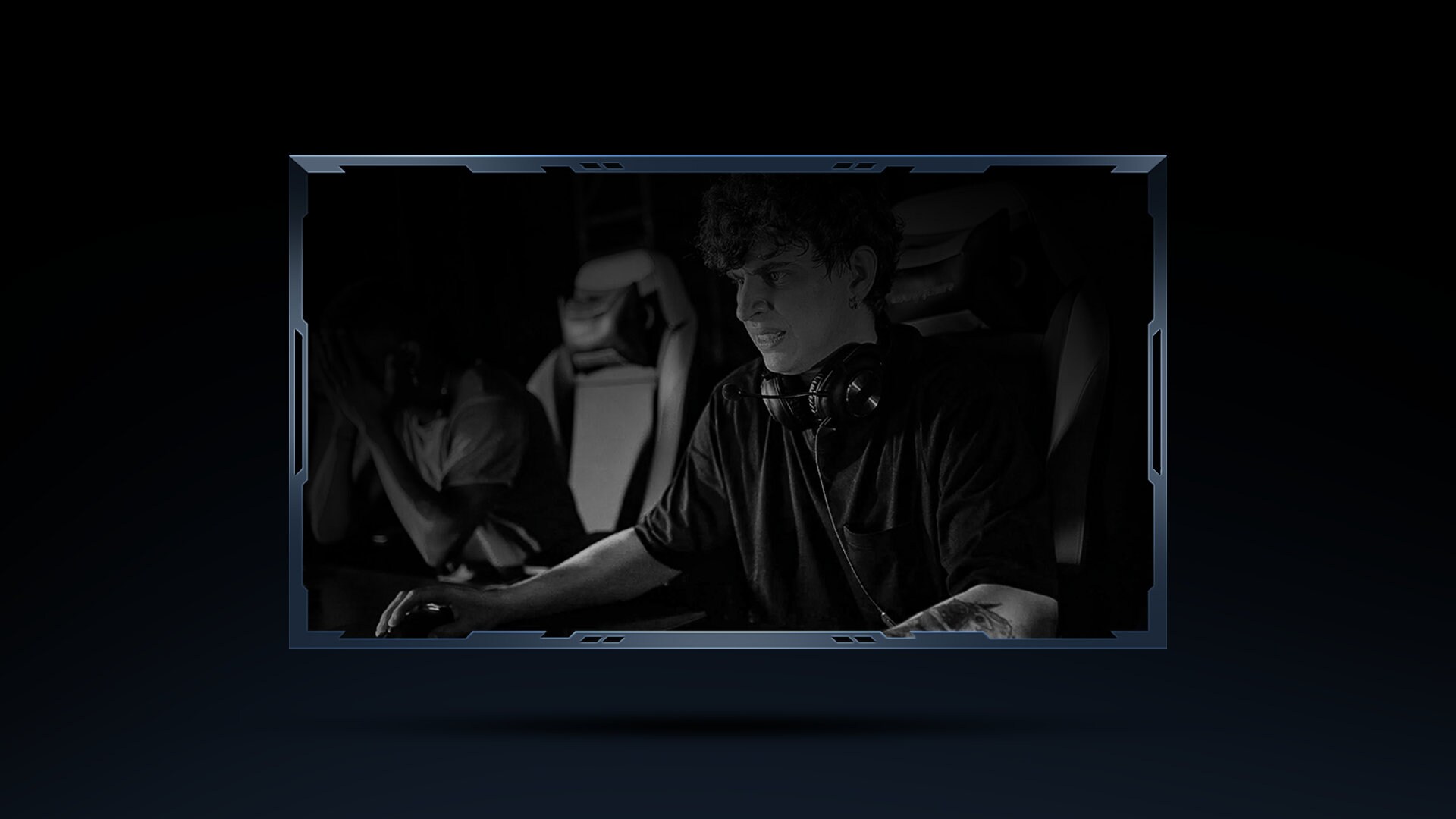 Minimal Webcam Overlay // Animated Grey Webcam Overlay for Streamers ...