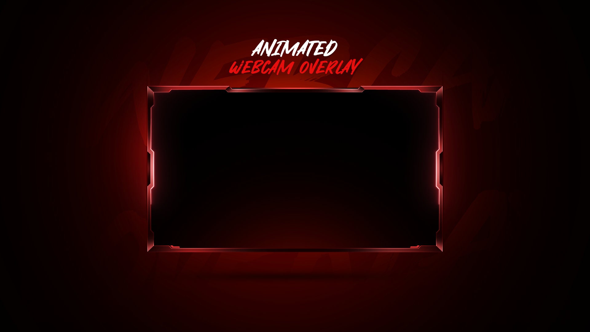 Animated Clean Webcam Overlay // Twitch Overlay // Stream Overlay - Etsy