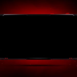 Animated Red Webcam Overlay: Streamer Facecam Template - Etsy