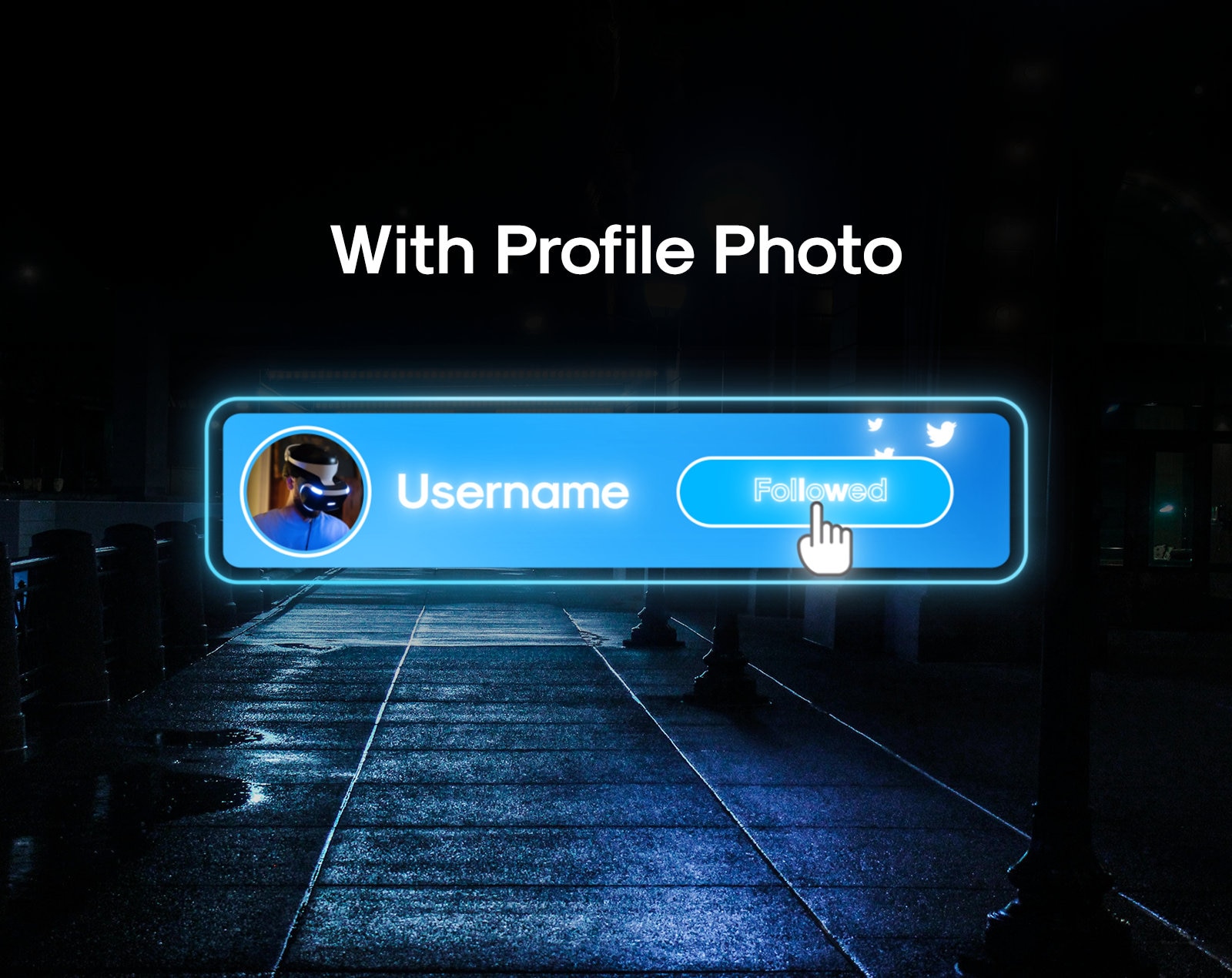 Animated Twitter Popup Animation for Youtube, Twitch, Kick Streamers ...