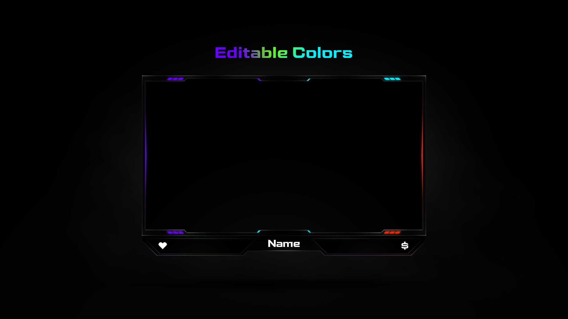 Minimal Animated Webcam Overlay // Green Animated Webcam Overlay ...