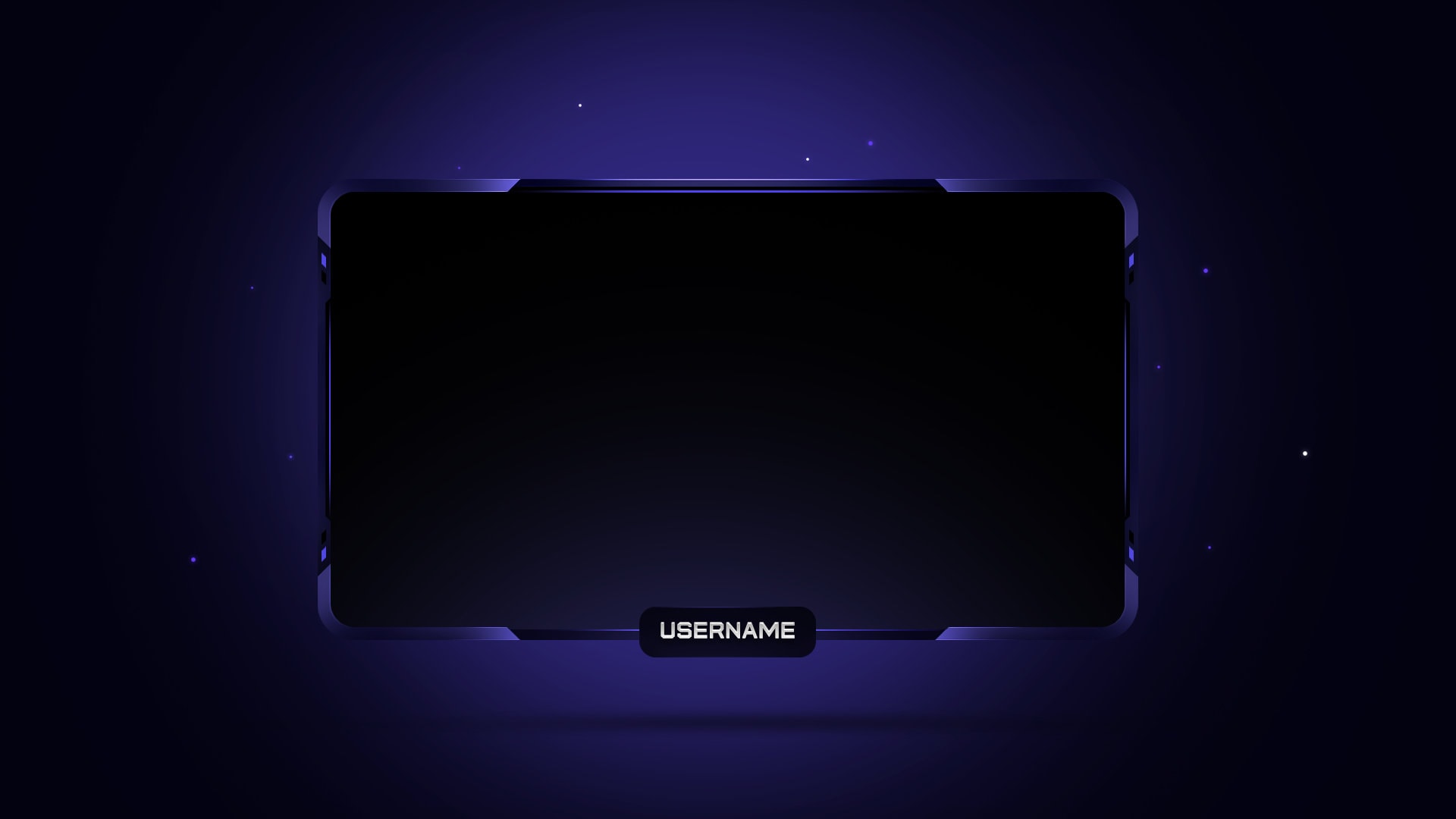 Animated Rounded Webcam Overlay Template/twitch Stream Overlays/facecam ...