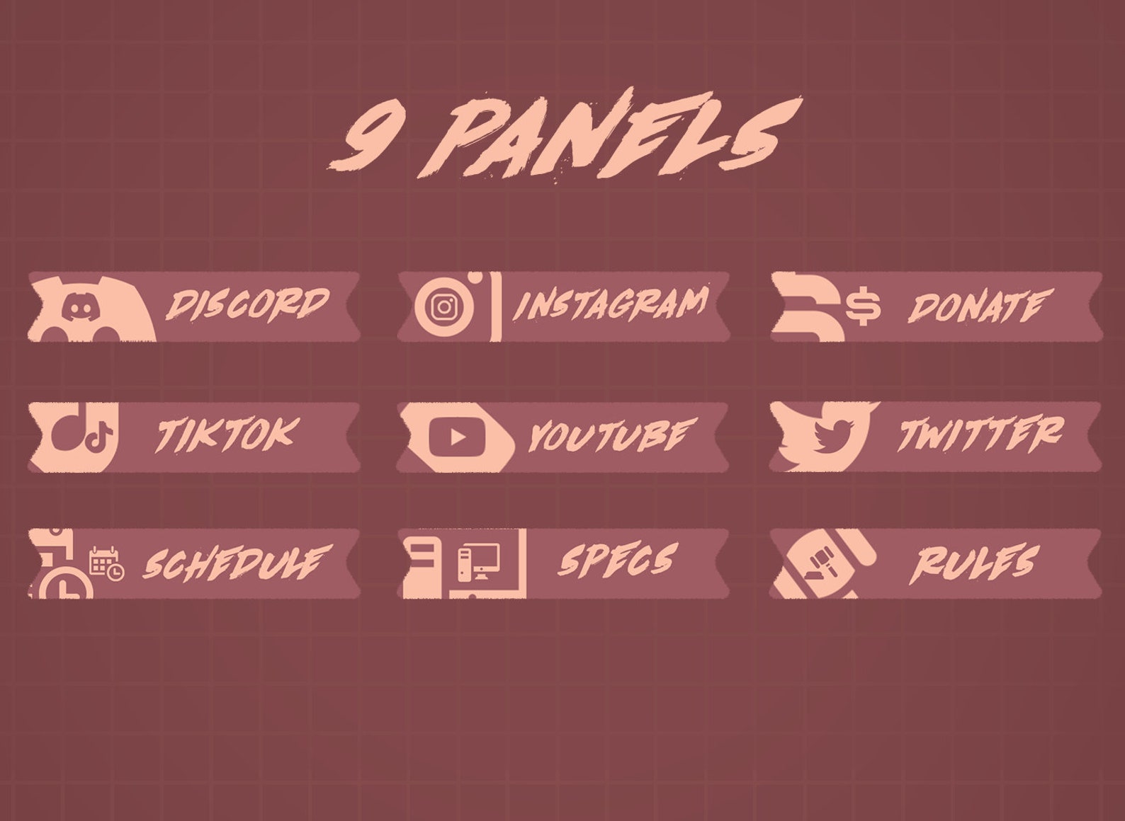 Zanou Stream Overlay Pack // Lo-fi Clean Twitch Pack // Aesthetic ...