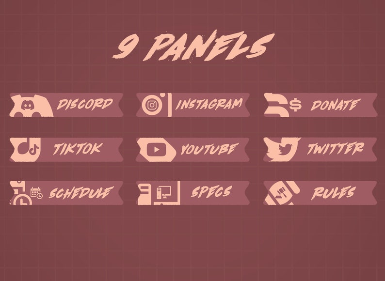 Zanou Stream Overlay Pack // Lo-fi Clean Twitch Pack // Aesthetic ...