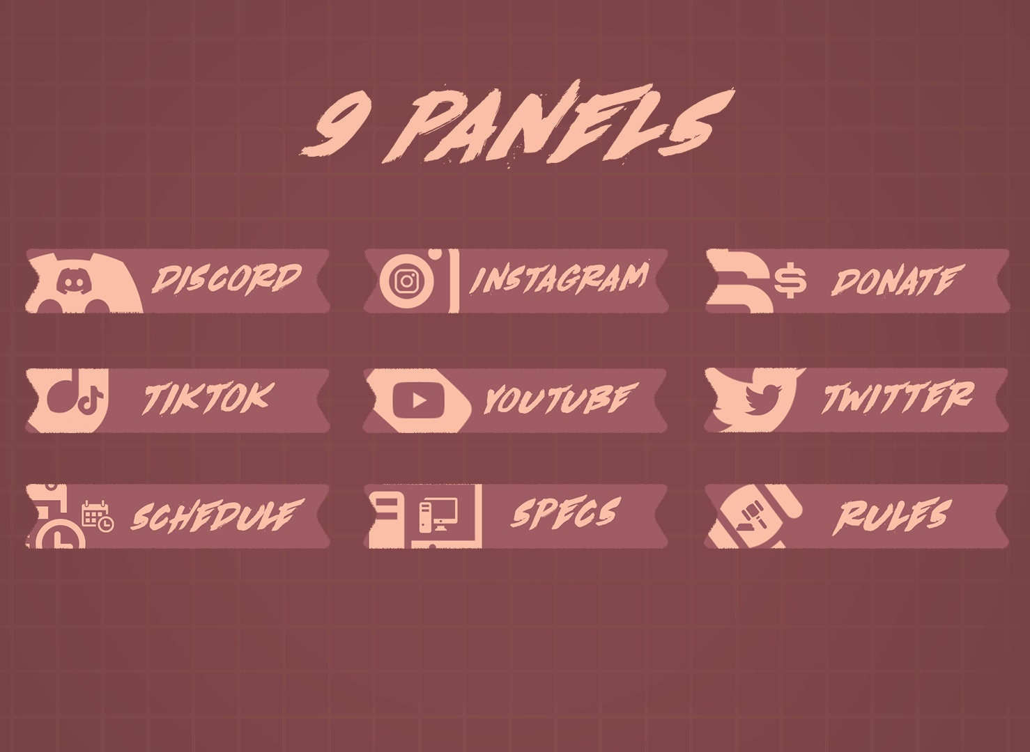 Zanou Stream Overlay Pack // Lo-fi Clean Twitch Pack // Aesthetic ...