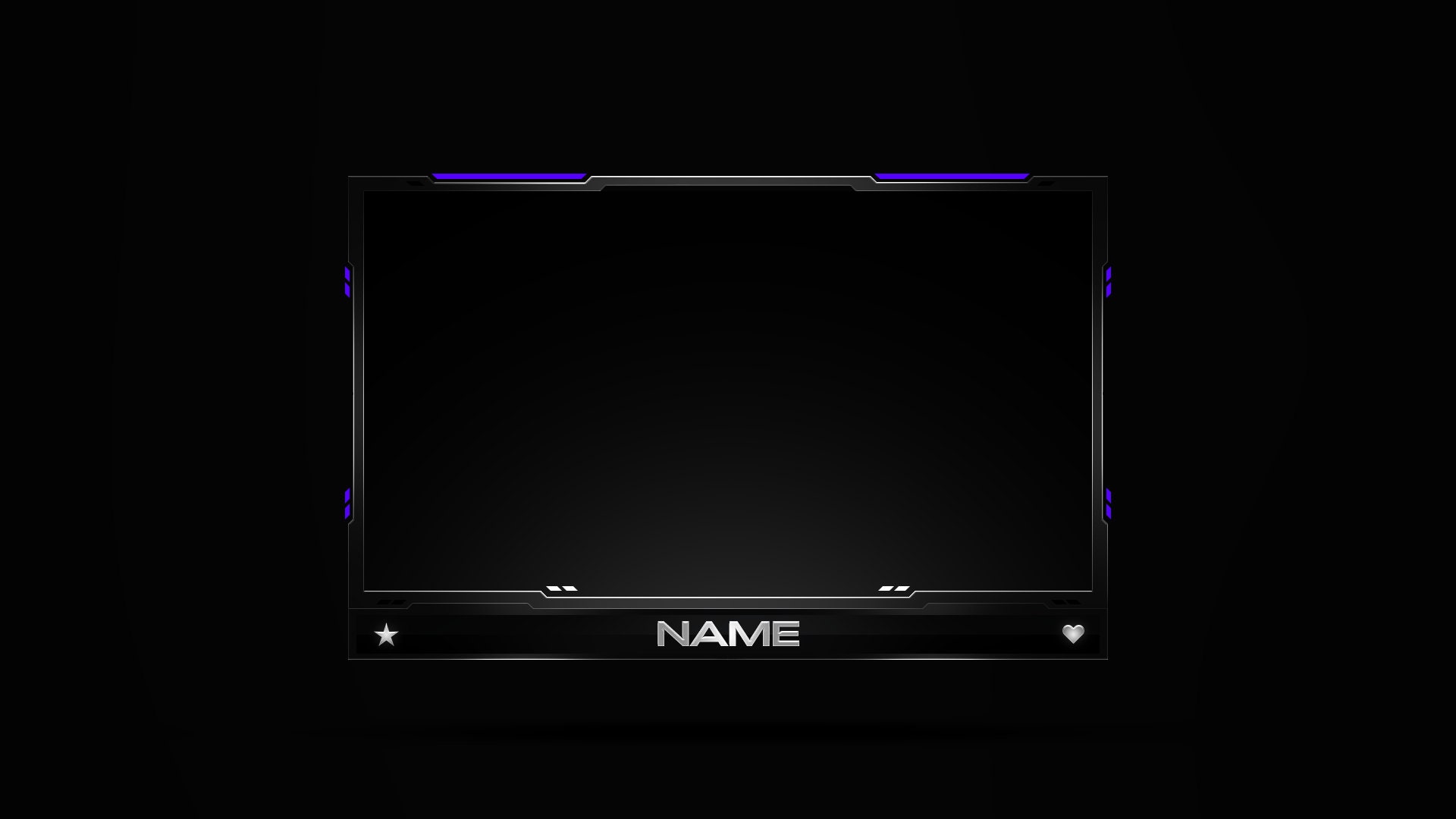 Animated Twitch Webcam Overlay: Clean Facecam Template - Etsy
