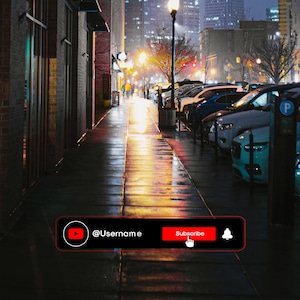 Animated Social Media Pop Ups for Youtube, Twitch, Kick || Social Media ...