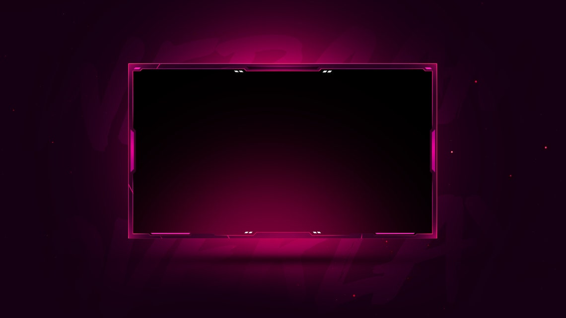 Clean Animated Webcam Overlay // Animated Webcam Overlay Template for ...