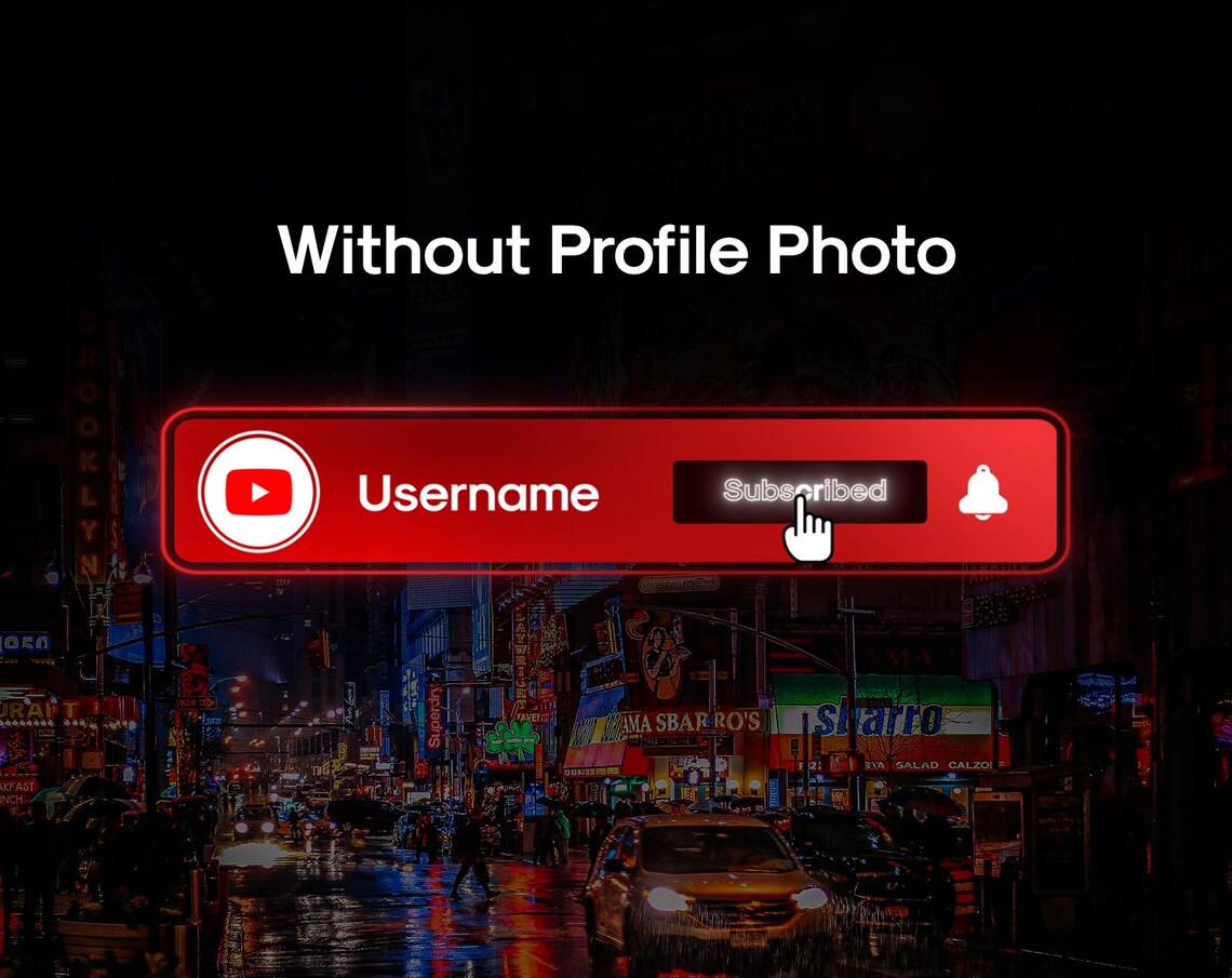 Animated Youtube Popup Animation for Youtube, Twitch, Kick Streamers ...