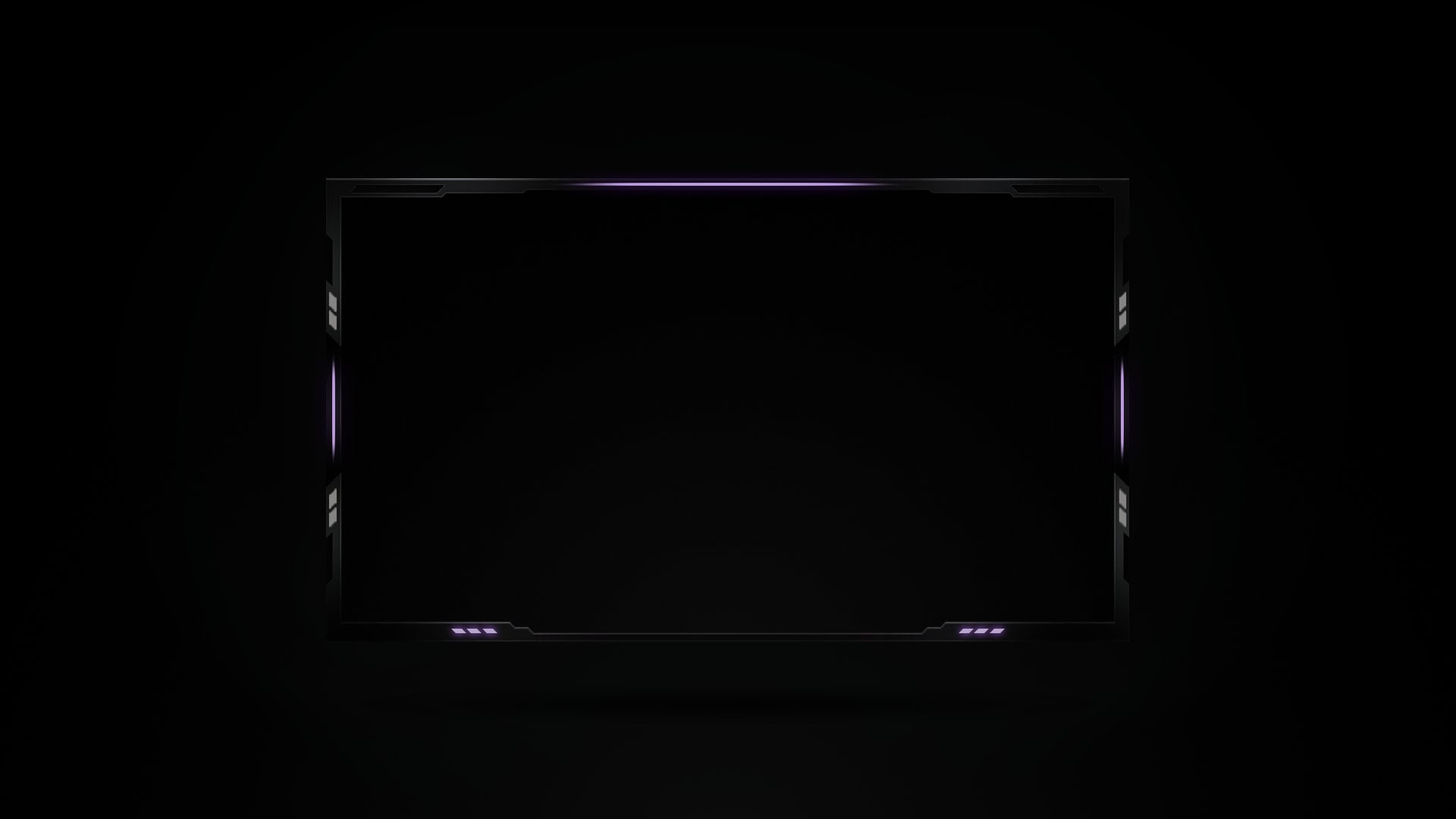 Minimal Animated Webcam Overlay // Animated Purple Webcam Overlay ...