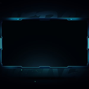 Minimal Animated Twitch Webcam Overlay Template - Etsy
