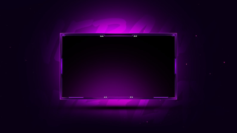 Buy Clean Animated Webcam Overlay /animated Twitch Webcam Overlay ...