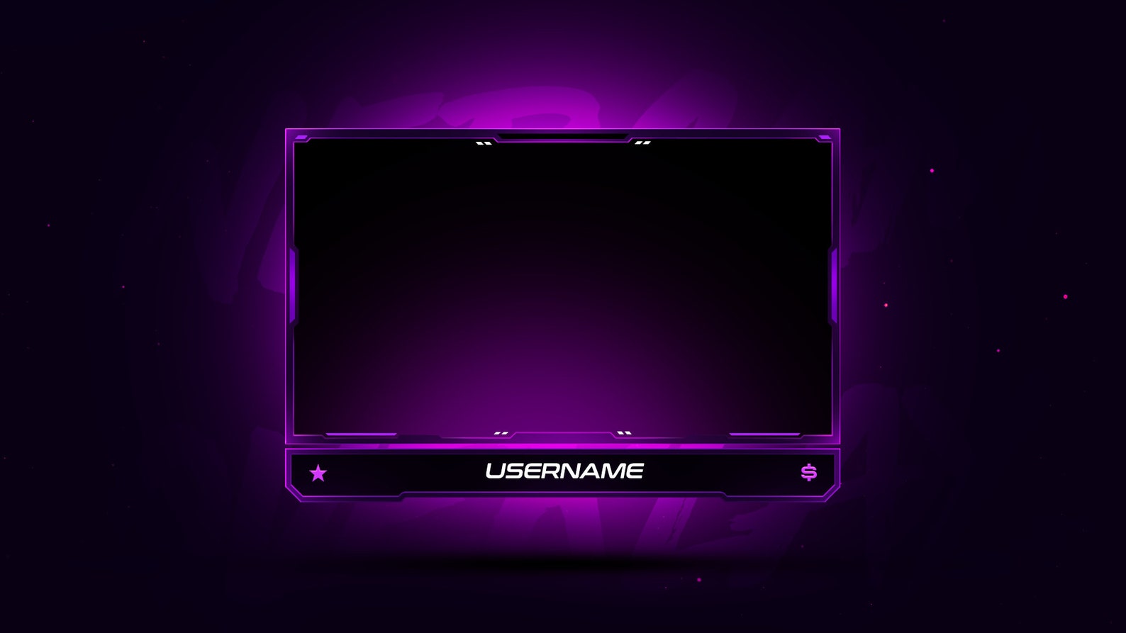Buy Clean Animated Webcam Overlay /animated Twitch Webcam Overlay ...