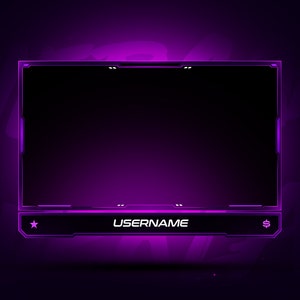 Clean Animated Webcam Overlay /animated Twitch Webcam Overlay/twitch ...