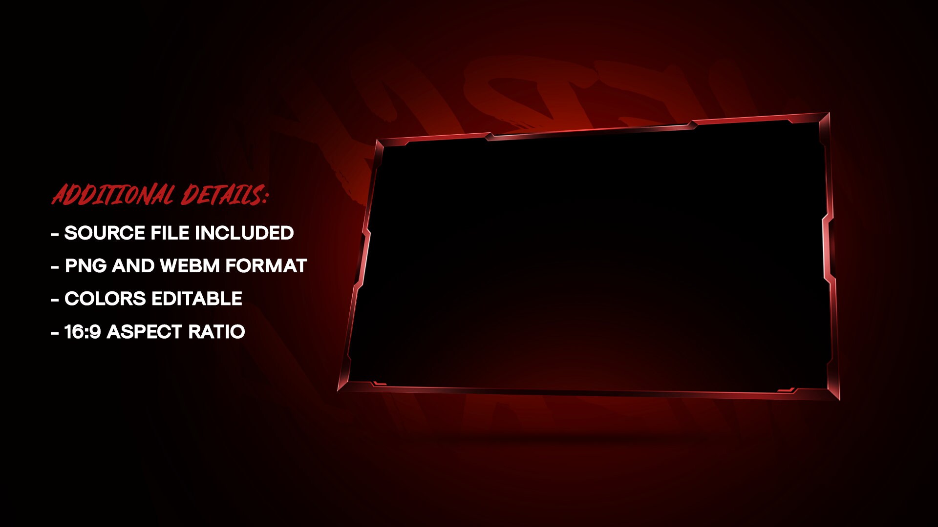 Animated Clean Webcam Overlay // Twitch Overlay // Stream Overlay - Etsy