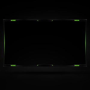 Minimal Animated Webcam Overlay // Green Animated Webcam Overlay ...