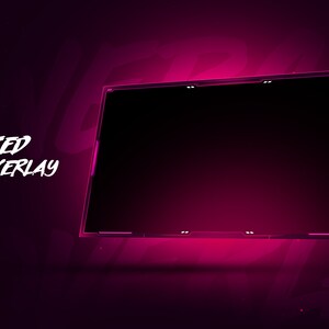 Clean Animated Webcam Overlay // Animated Webcam Overlay Template for ...