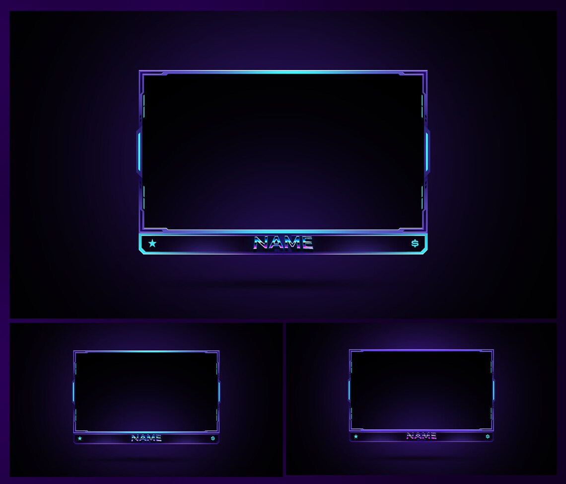 Retro Theme Twitch Stream Overlay Pack// Minimal Stream - Etsy