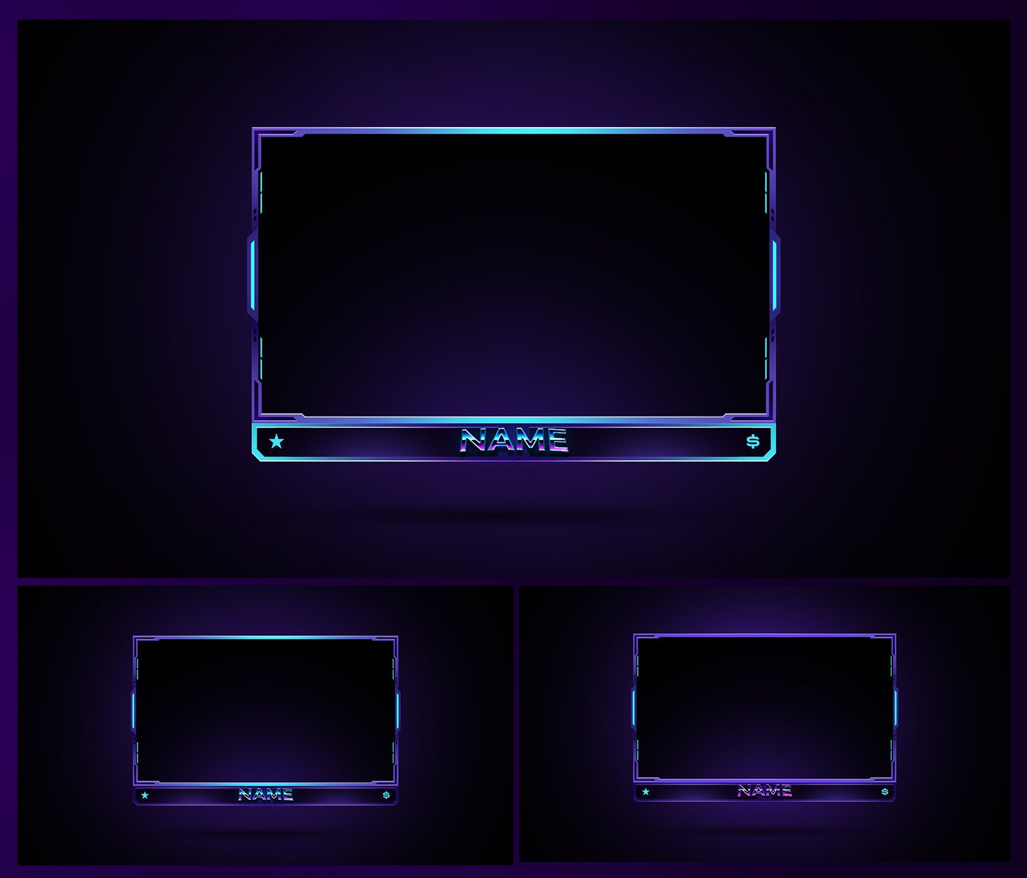 Retro Theme Twitch Stream Overlay Pack// Minimal Stream Overlay Pack ...