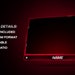 Animated Red Webcam Overlay: Clean Stream Overlay Template - Etsy