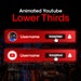 Animated Youtube Popup Animation for Youtube, Twitch, Kick Streamers ...