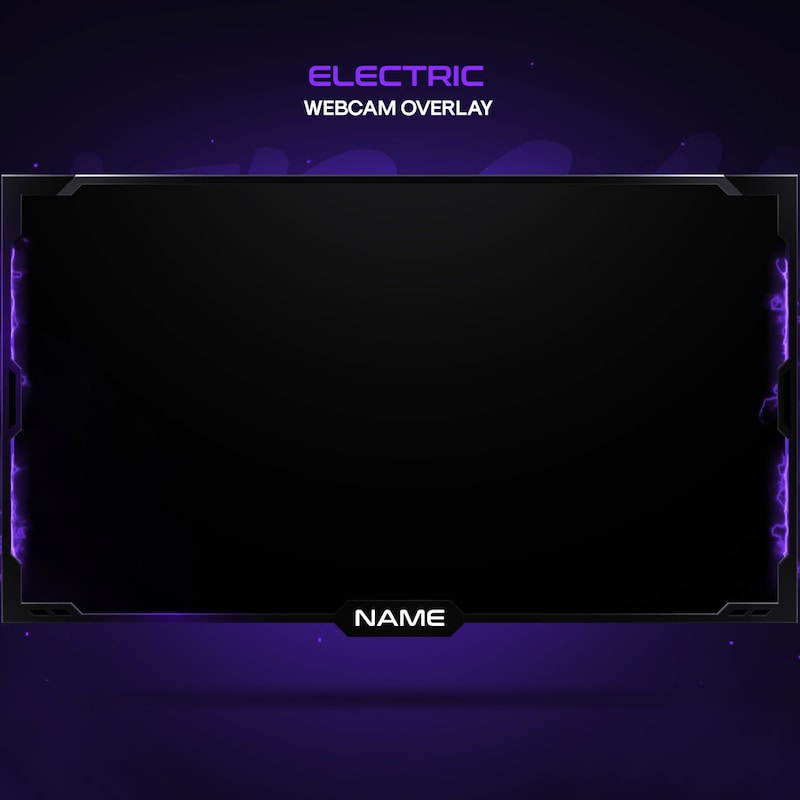 Facecam frame - Etsy.de