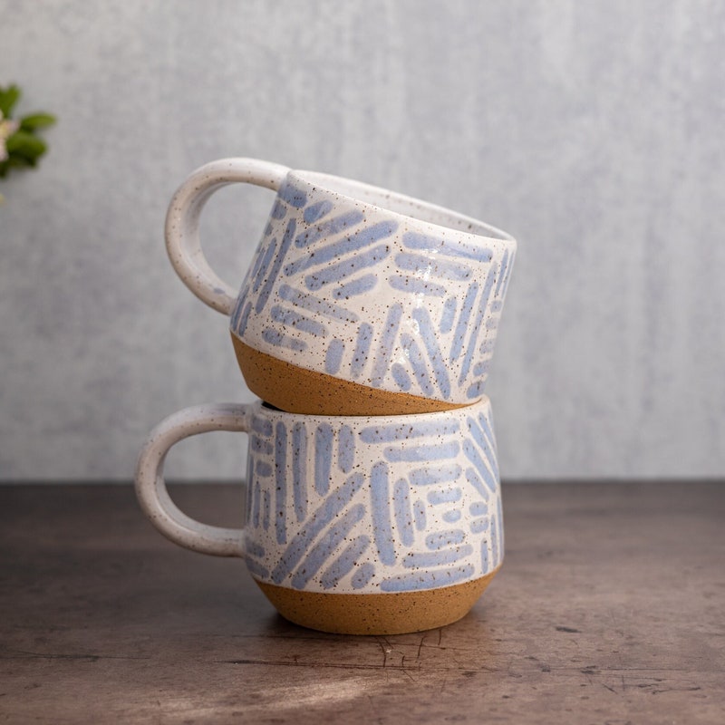 Geometric Mug - Etsy